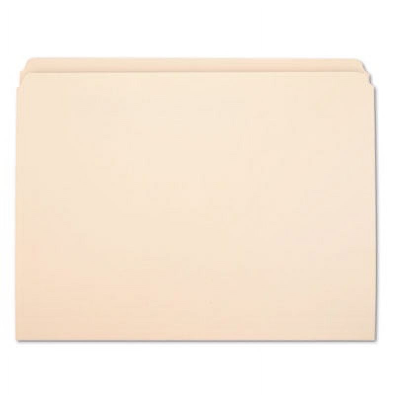 AbilityOne 7530002910098 SKILCRAFT Manila File Folder, Straight Tabs ...