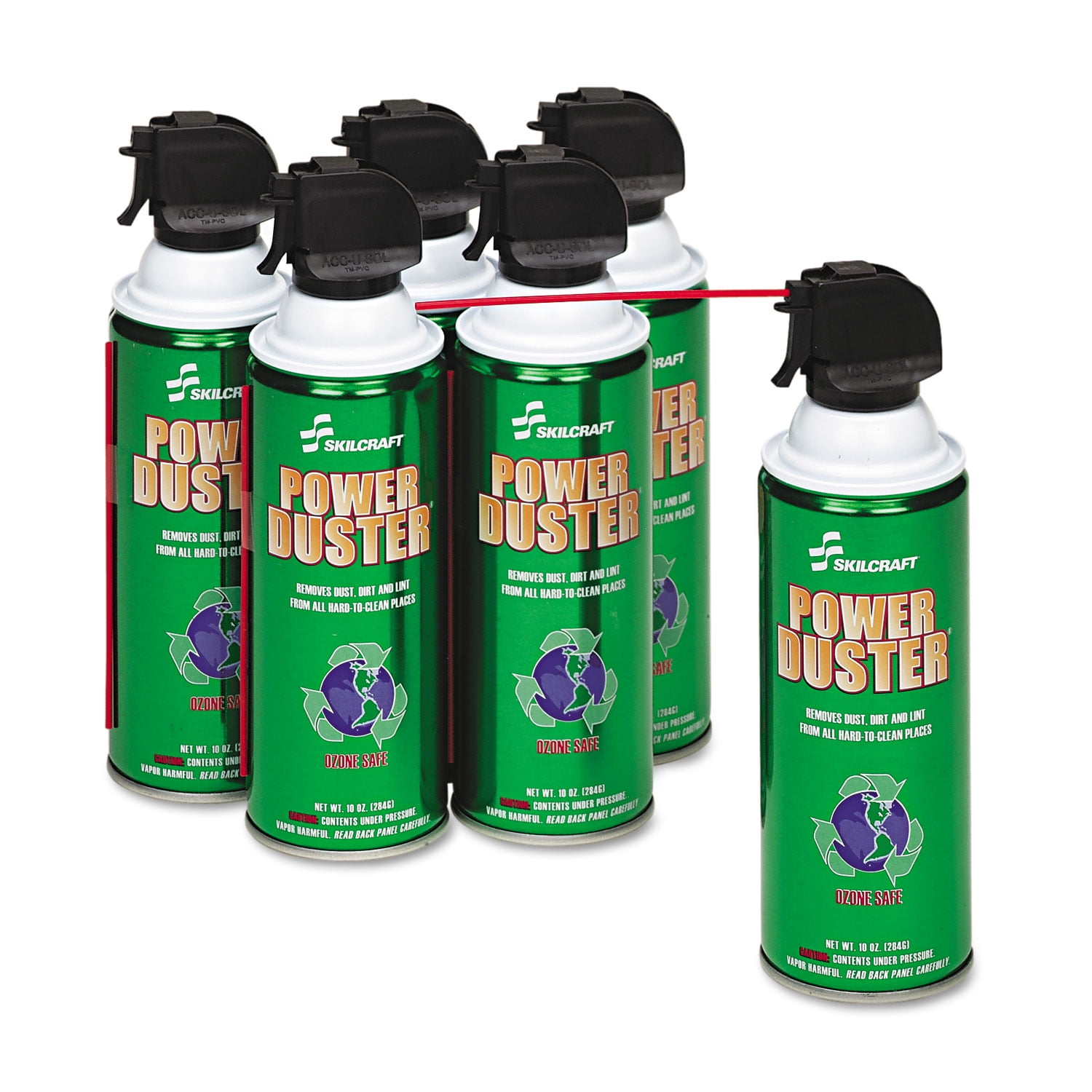 AbilityOne 7930013982473, Power Duster, Ozone Safe, 10 oz Can, 6/Box ...