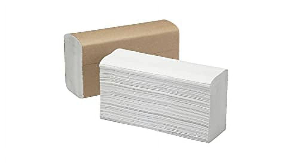 AbilityOne - 8540016770076 - Multi-Fold Paper Towel - 9.25" x 3" - White - 16 units - Walmart.com