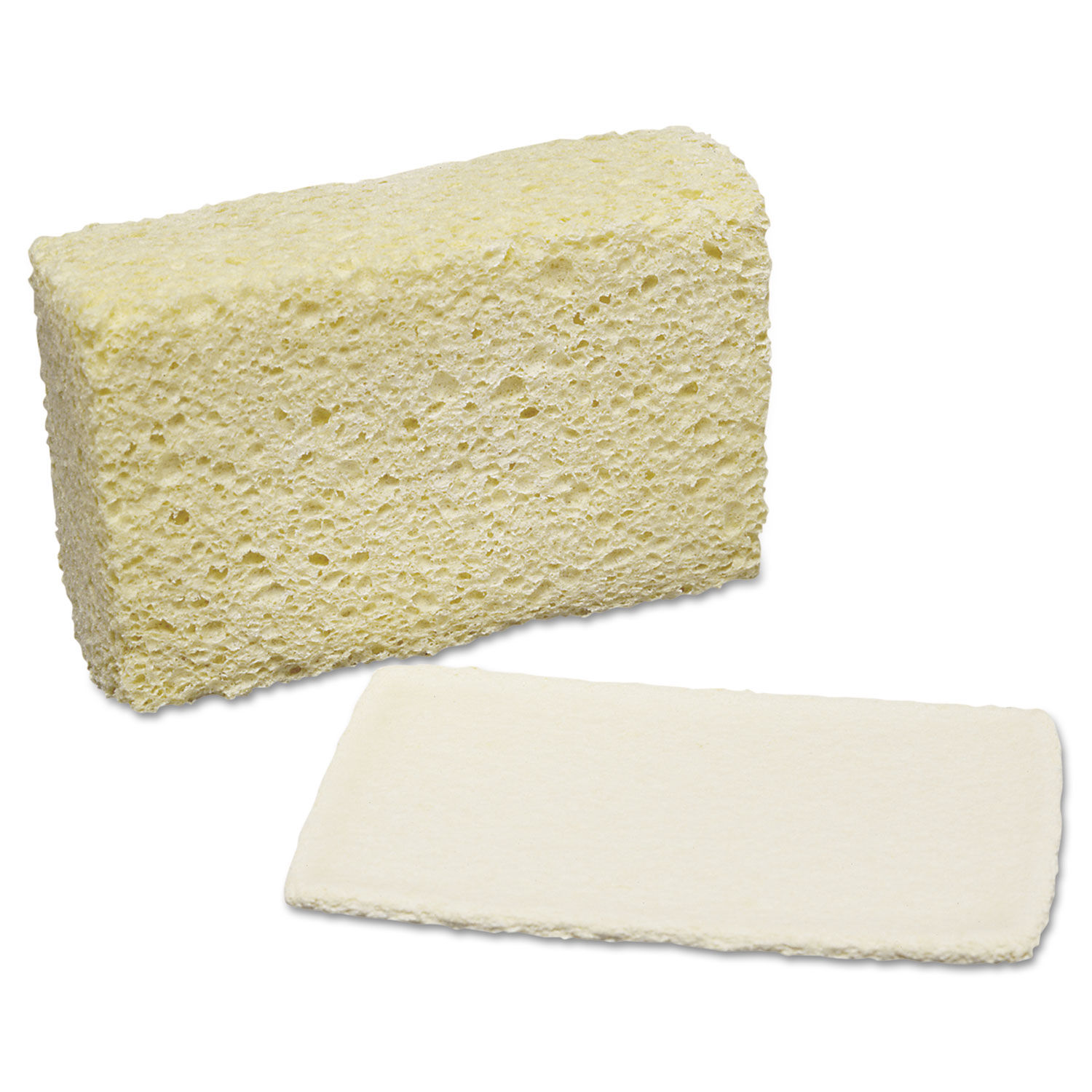 AbilityOne SKILCRAFT Natural Cellulose Sponge, 3.63 x 5.75, 1.75" Thick ...
