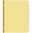 Abilityone NSN7035694 8.5 x 11 in. Big Tab Insertable Dividers ...