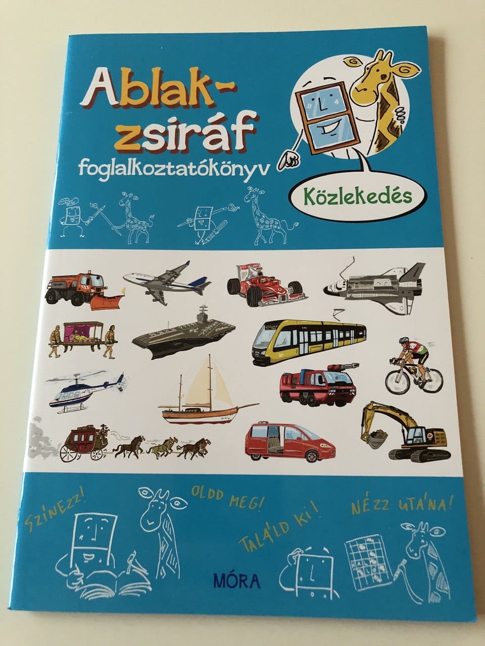 Ablak - Zsiráf könyvek / Közlekedés - Foglalkoztatókönyv / Classic Hungarian Picture Dictionary ...