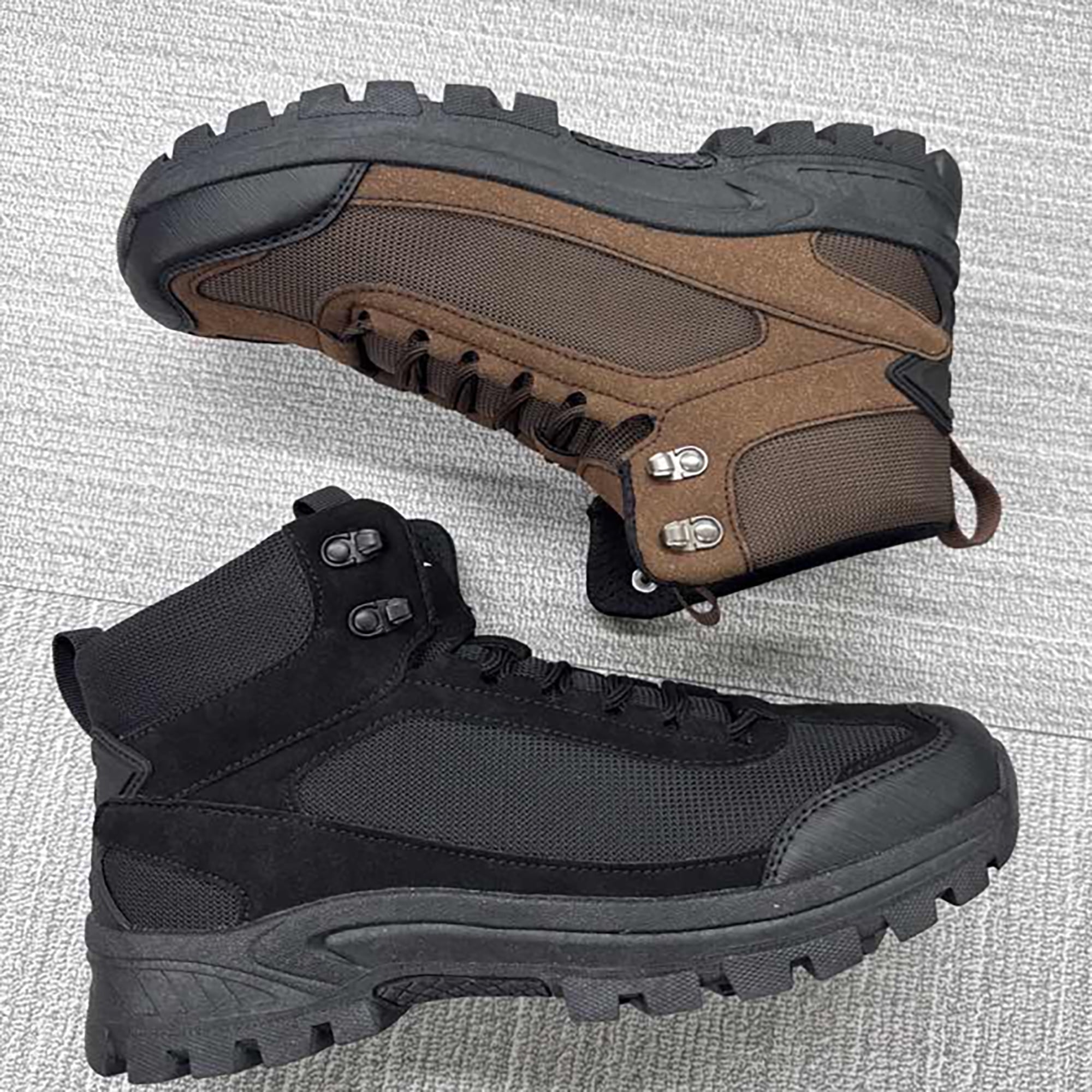 Ablanczoom Mens Hiking Boots: Waterproof Breathable Outdoor Ankle Boots ...