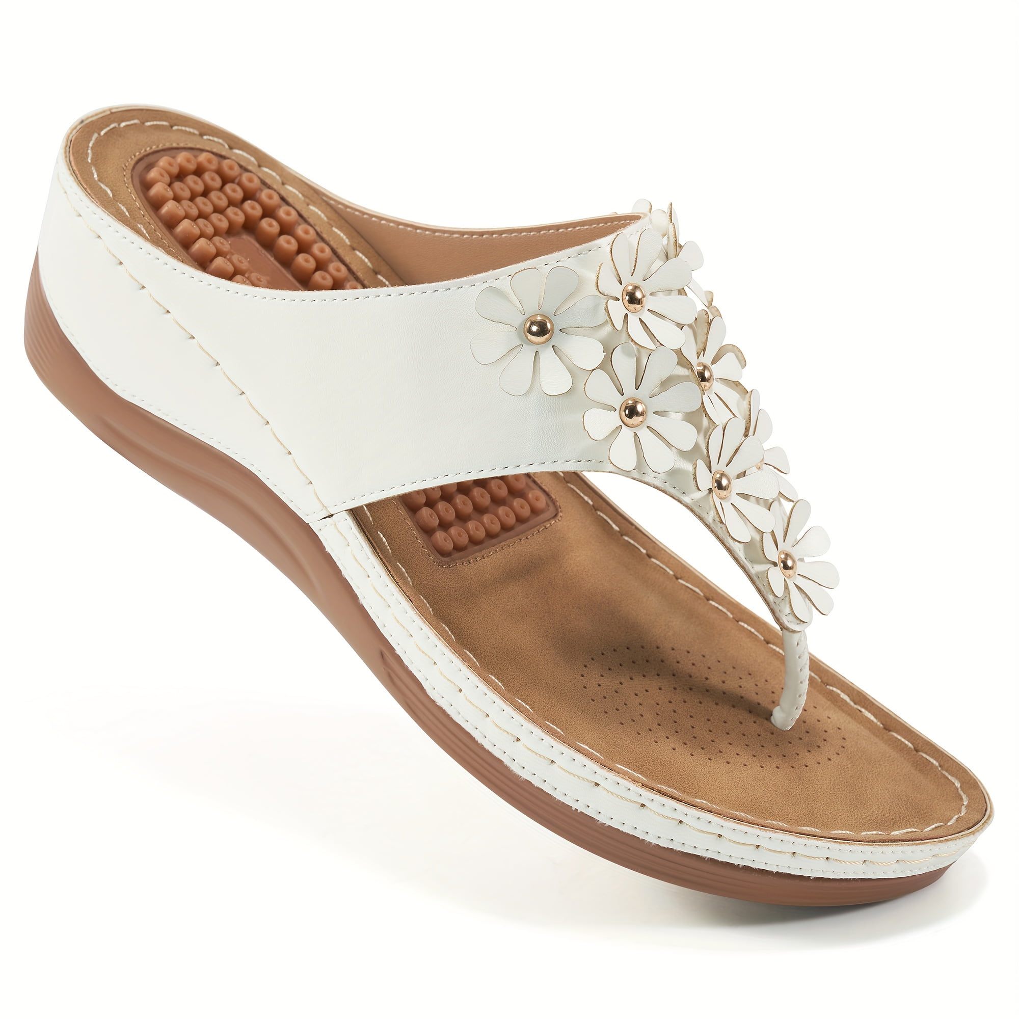Ablanczoom Sandals Women Dressy Slippers Comfortable Wedge Platform ...