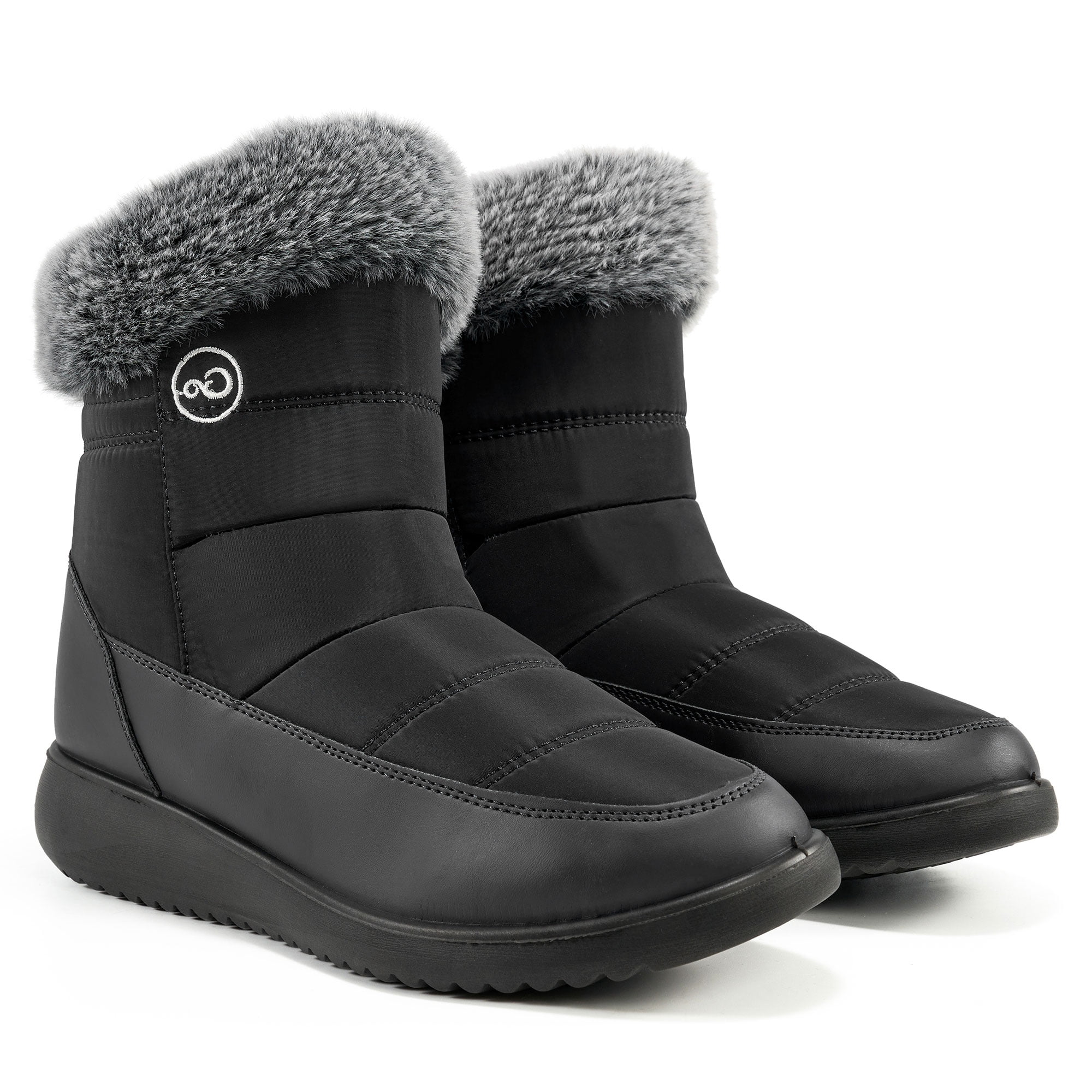 Ablanczoom Snow Boots Women Winter Shoes Warm Faux Waterproof Fur ...