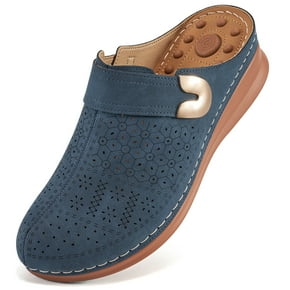 Closed Toe Slides Womens