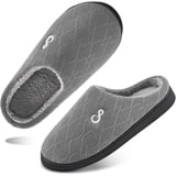 Ablanczoom Womens Slippers: House Shoes Memory Foam Non-Slip Fuzzy Faux ...