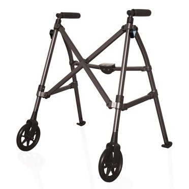Drive Medical Clever Lite LS Rollator Walker with Seat and Push Down ...