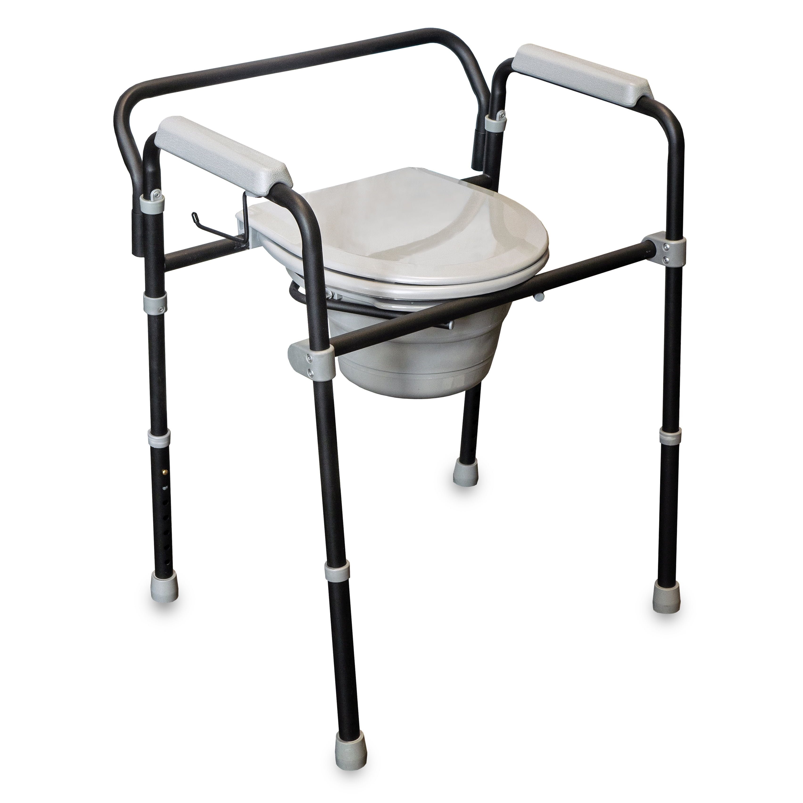 Able Life Universal Bedside Commode, Extra Wide 3-in-1 Adjustable ...