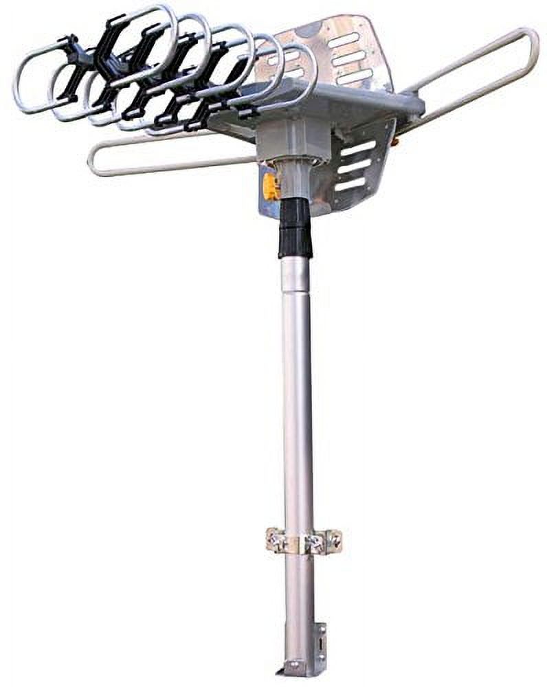 Zimtown 150Miles Outdoor TV Antenna Motorized Amplified HDTV High Gain ...