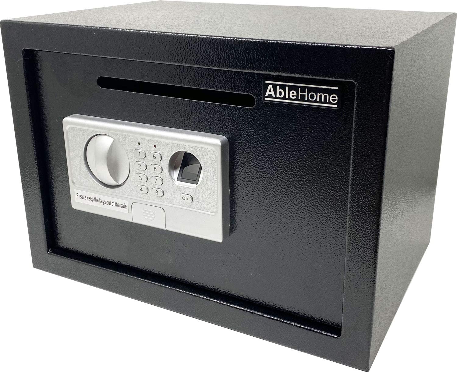 AbleHome Biometric Fingerprint Cash Drop Cash Deposit Safe Digital ...