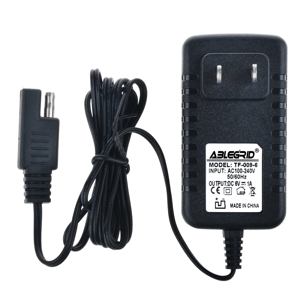 ABLEGRID 6V B Connector Charger for Disney Quad 4 Wheel Power Electric ...