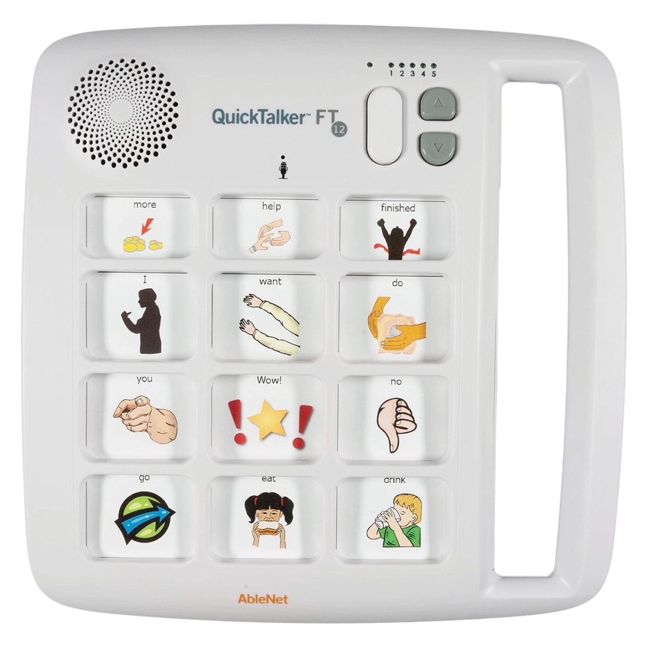 AbleNet QuickTalker 12 10000037 Interactive Electronic Learning System, 2 lbs - Walmart.com