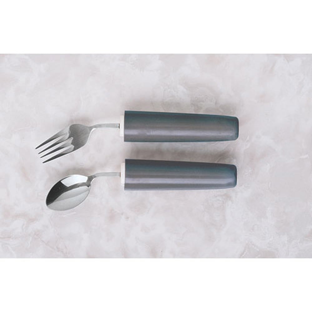 Ableware Comfort Grip Angled Fork - Right Hand Fork Eating Aids ...
