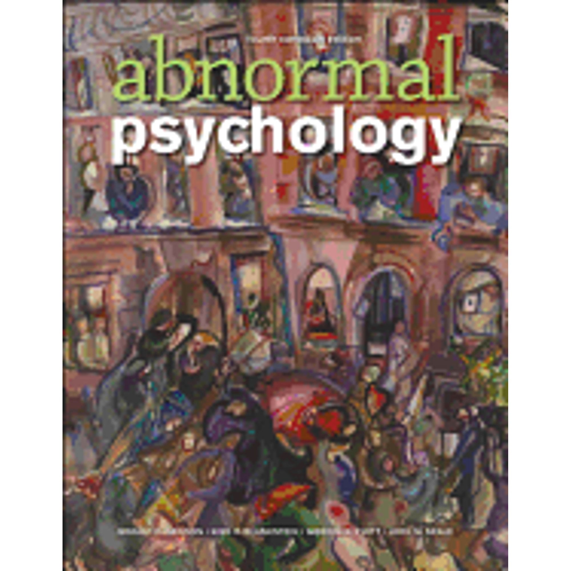 Pre-Owned Abnormal Psychology (Hardcover 9780470161036) by Gerald C ...