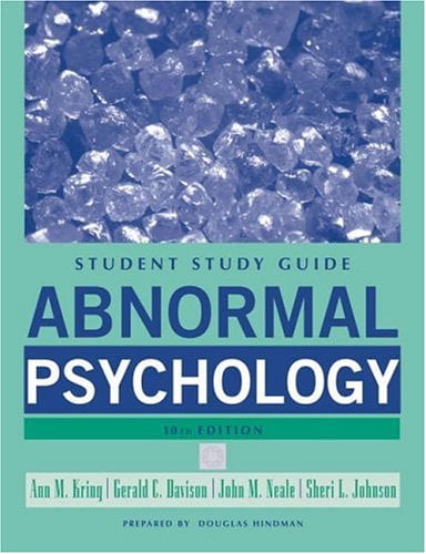 Pre-Owned Abnormal Psychology, Study Guide (Paperback) 047174297X ...
