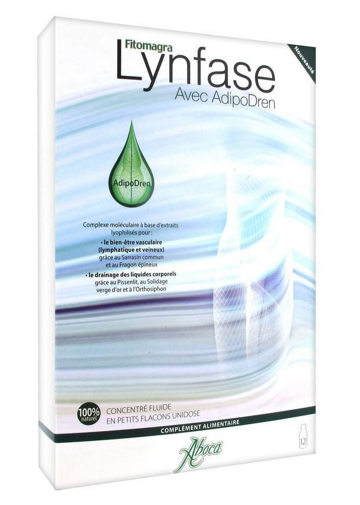 Aboca Fitomagra Lynfase 12 Flasks - Walmart.com