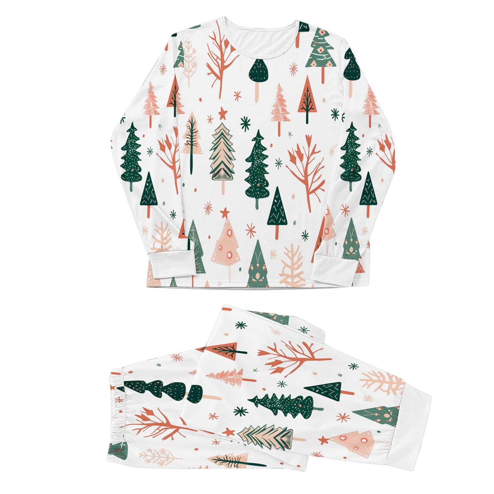 Abomasnow 2PC Matching Family Christmas Pajama Sets Casual Green ...