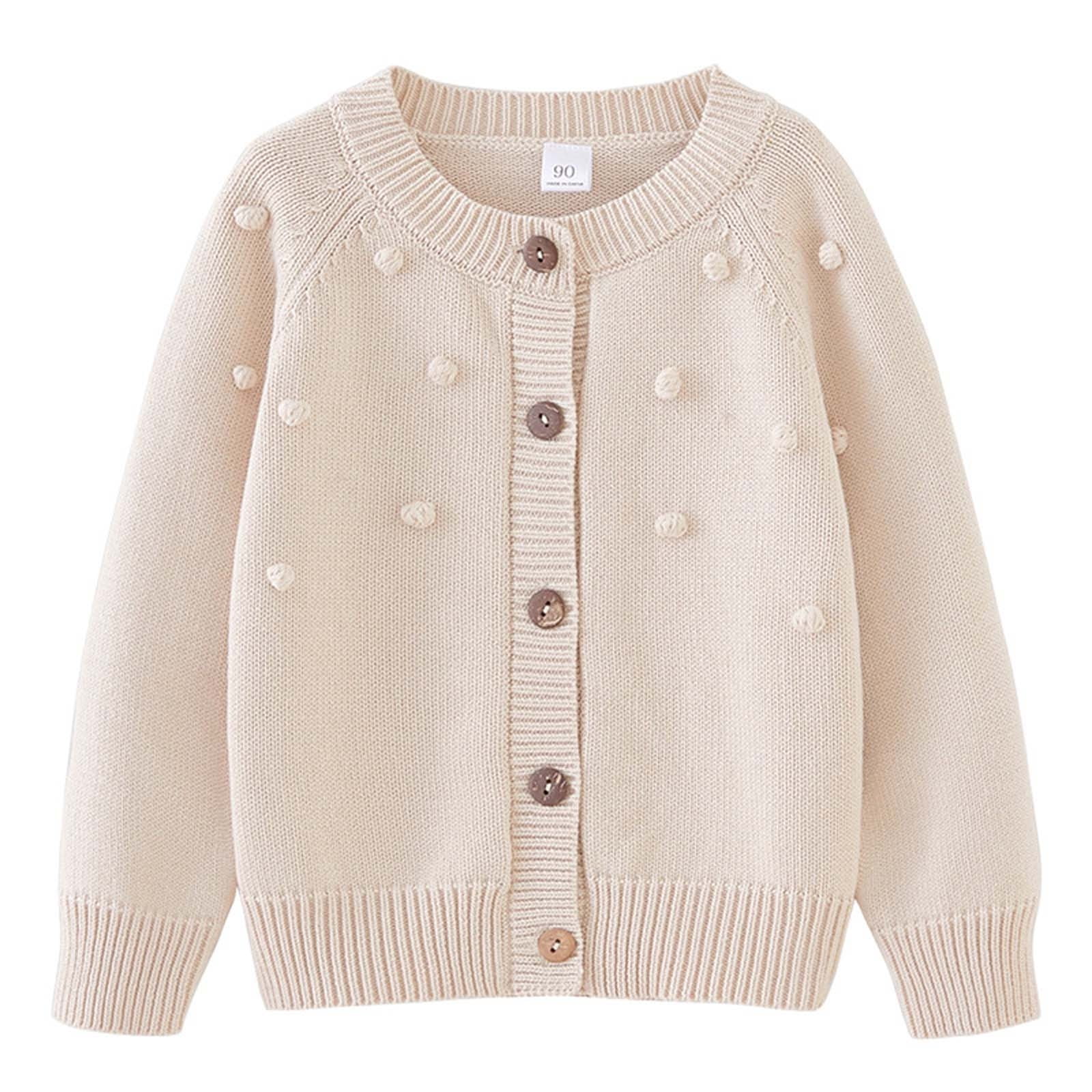 Abomasnow Baby Toddler Boys Girls Cardigan Sweater Long Sleeve Knit ...