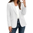 Abomasnow Blazers for Women Cusual Open Front Long Sleeve Suit Jacket ...