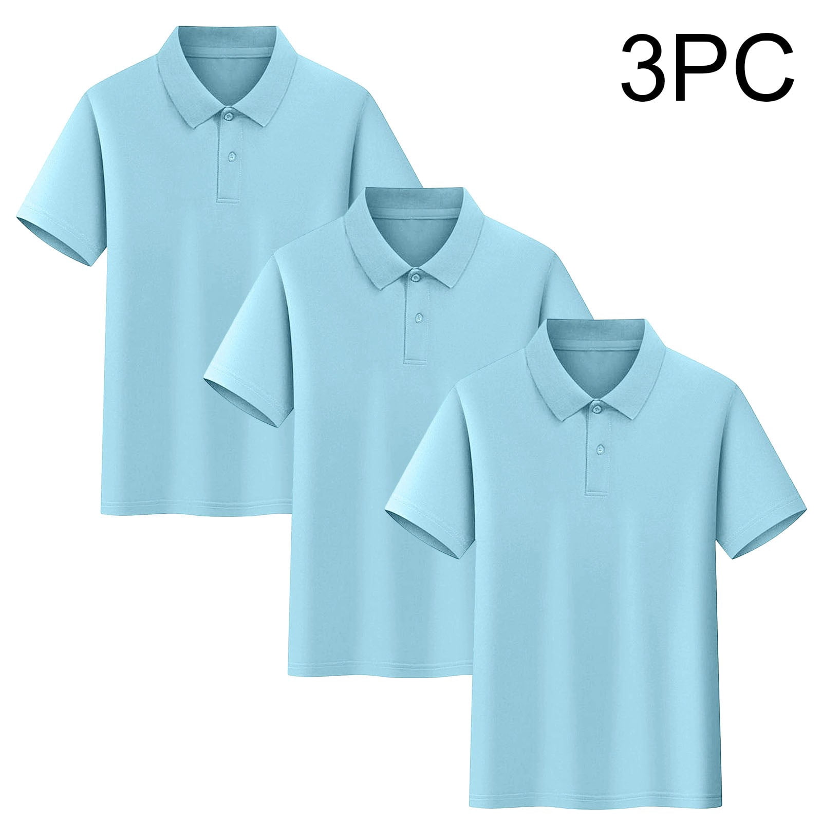 Abomasnow Girl Boy T Shirts Kids 3 Pack Short Sleeve Cotton School ...