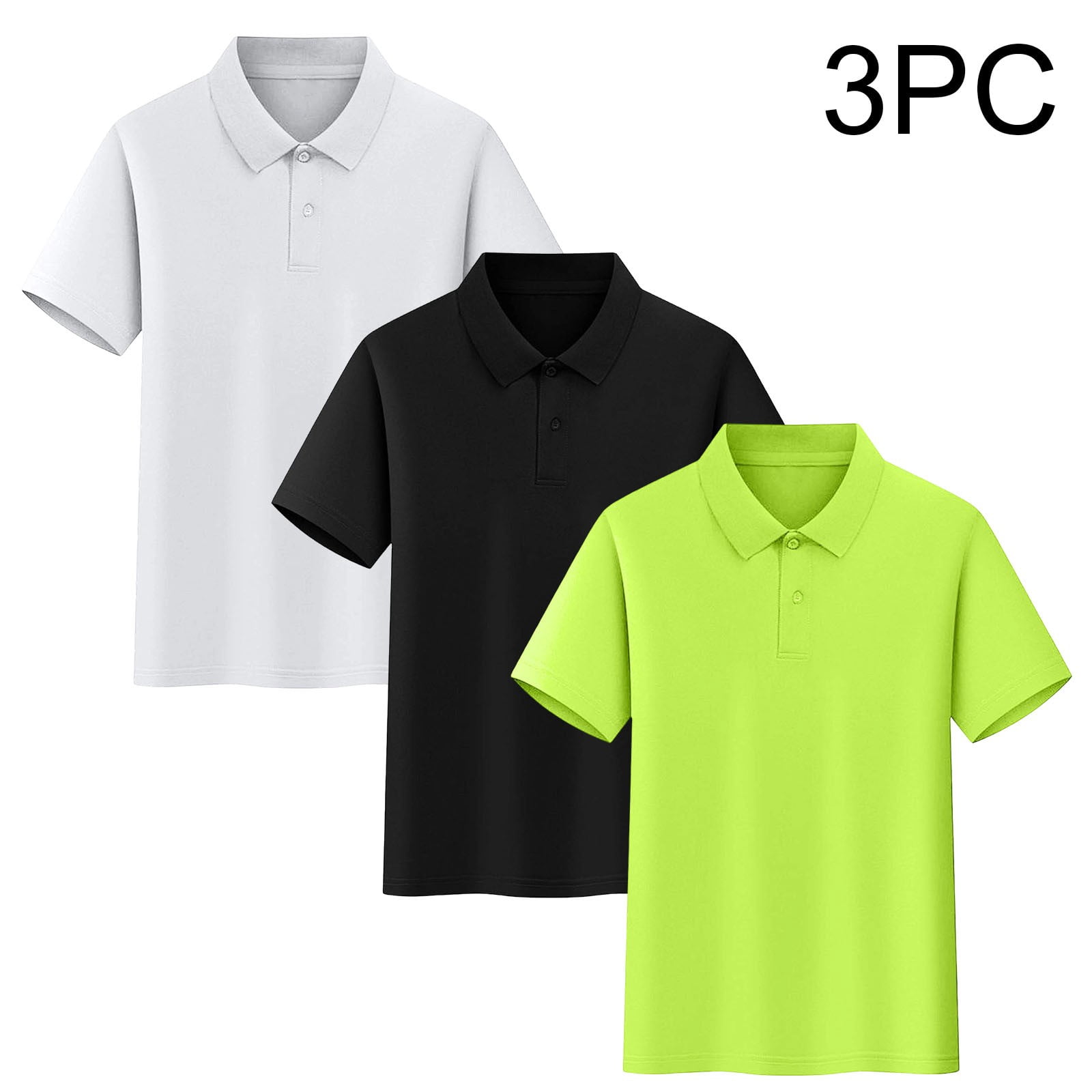 Abomasnow Girl Boys 3 Pack T Shirts Classic Fit Short Sleeve ...