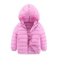Abomasnow Kids Boy Girl Winter Hooded Puffer Jackets Coats Lightweight Padded Faux-Down ...