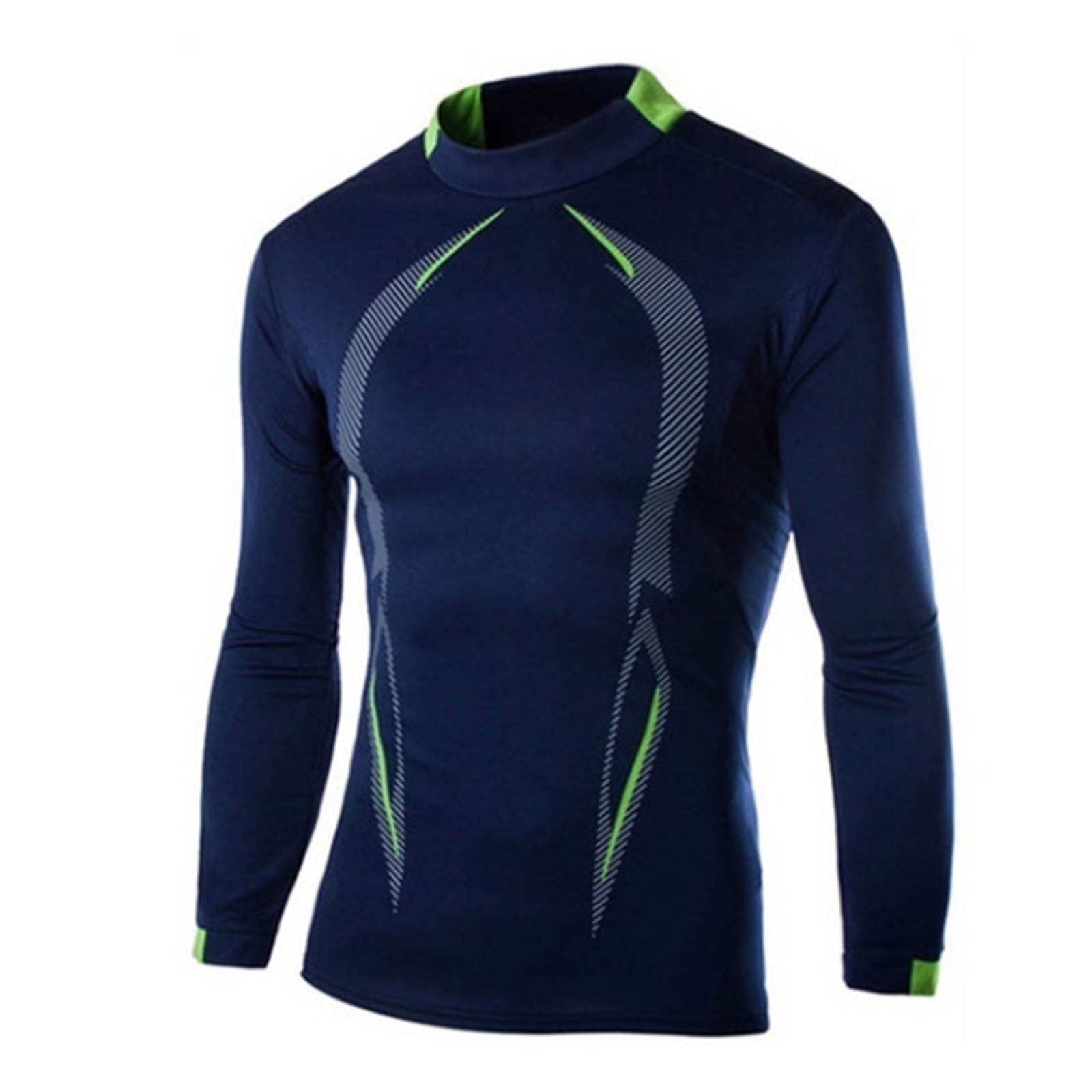 Abomasnow Men's Big & Tall Compression Shirts Lightweight Long Sleeve ...
