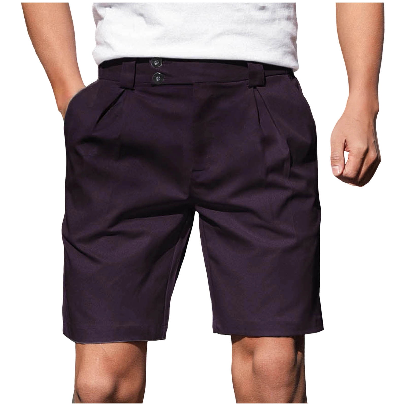 Abomasnow Men's Golf Shorts 9 Inch Inseam Stretch Lightweight Dress ...