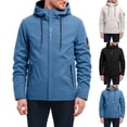 Abomasnow Men's Lightweight Waterproof Rain Jackets Zip Up Windbreaker ...