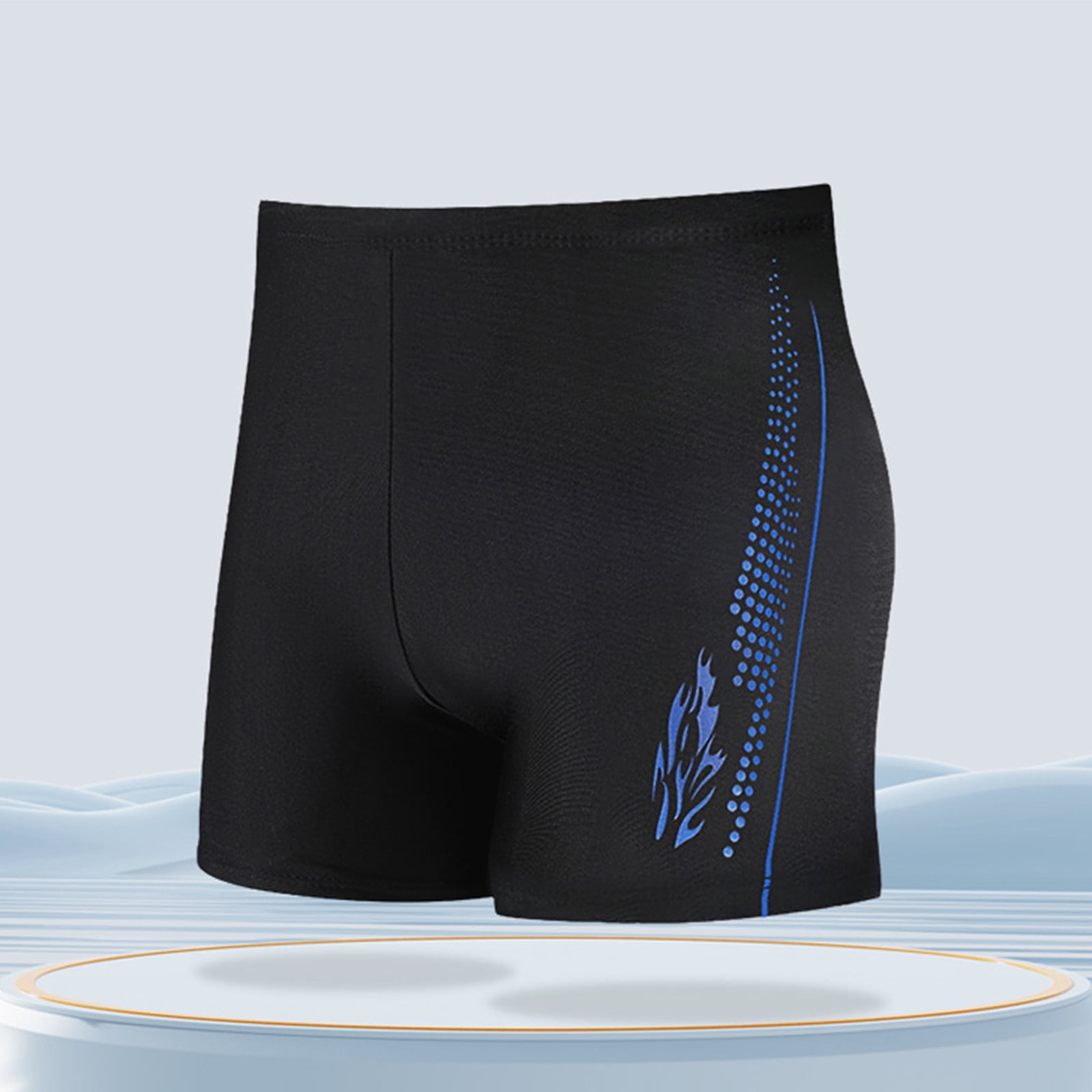 Abomasnow Men's Swimsuit Compression Quick Dry Rapid Swim Square Leg ...