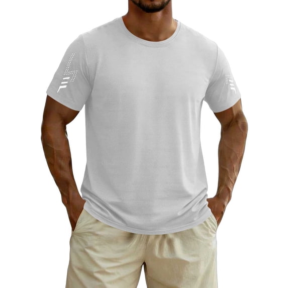 Abomasnow Men's Workout Shirts Quick Dry Athletic Running T-Shirts ...