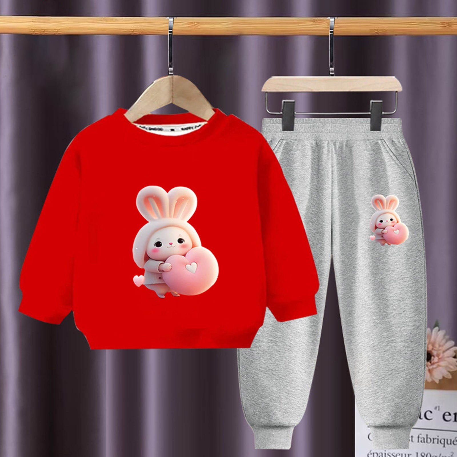 Abomasnow Newborn Infant Baby Boys Fall Outfits Long Sleeve Sweatshirt Elastic Pants Suit ...