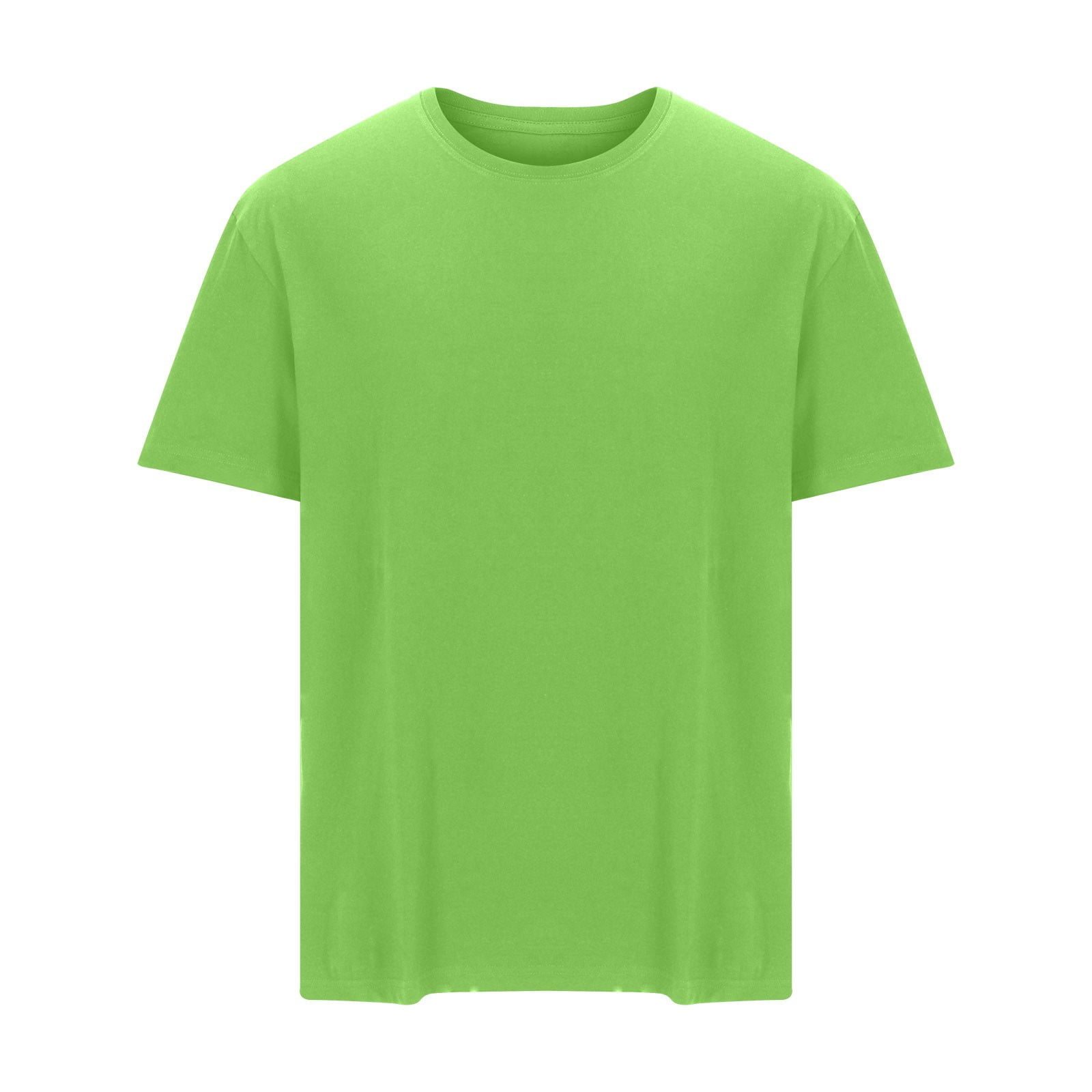 Abomasnow Plain Tshirts for Men Short Sleeve Crew Neck Cotton T Shirts ...