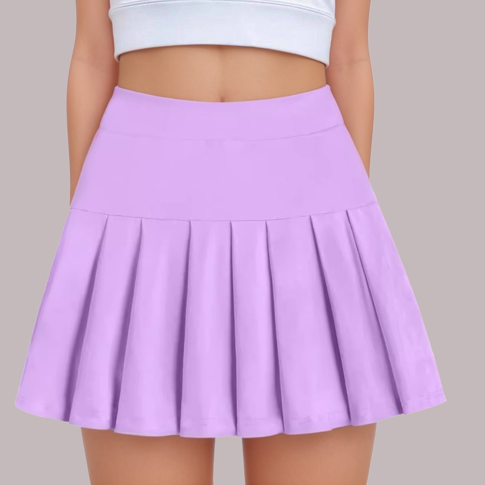 Abomasnow Tennis Skirt for Girls with Built in Shorts Girls Pleated ...