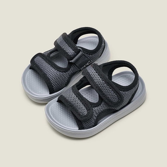 Abomasnow Toddler Boys Girls Summer Sandals with Adjustable Straps Anti ...