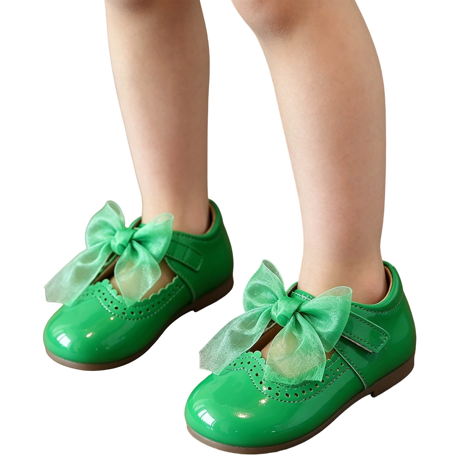 Abomasnow Toddler Girls Mary Jane Dress Shoes Soft Sole Non Slip ...