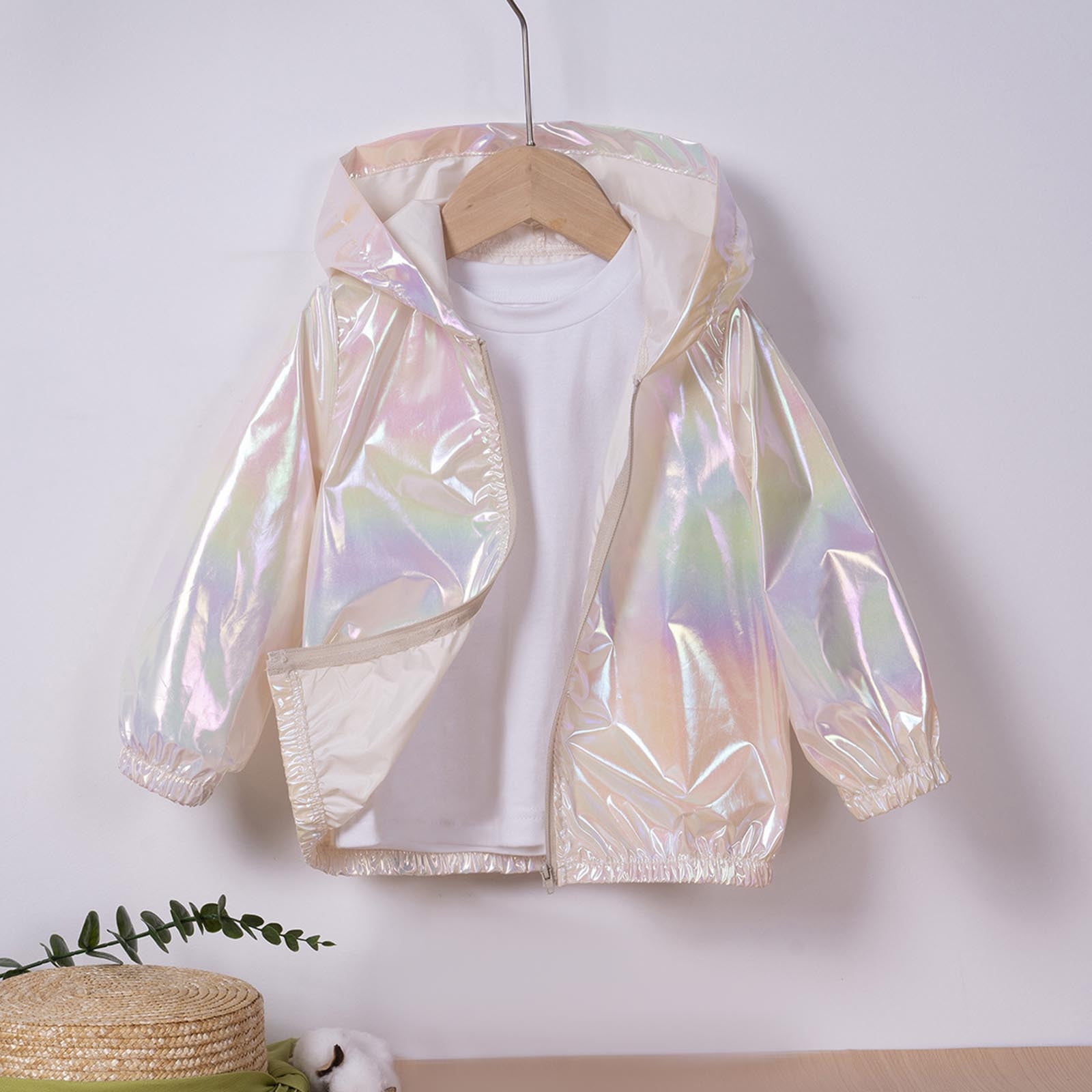 Abomasnow Toddler Girls Windbreaker Coat Jackets Lightweight Water ...