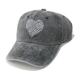 Abomasnow Unisex Vintage Cotton Quick Dry Rhinestone Hat Sparkly ...