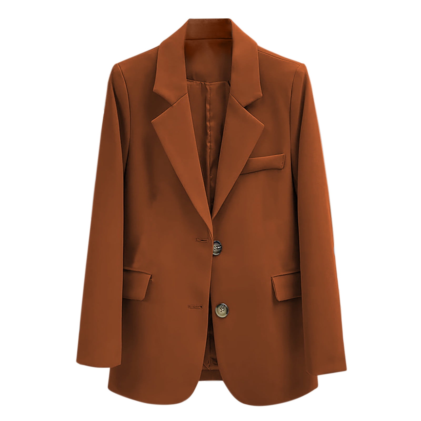 Abomasnow Women's 2025 Spring Fall Long Blazer Jackets Long Sleeve ...