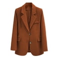 Abomasnow Women's 2025 Spring Fall Long Blazer Jackets Long Sleeve ...