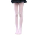 Abomasnow Women's Control Top Footed Pantyhose Fake Translucent Tights ...