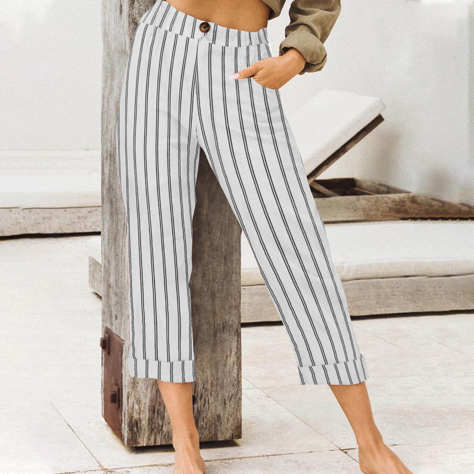 Abomasnow Women's Yoga Pants Knee Length Casual Loose Workout ...