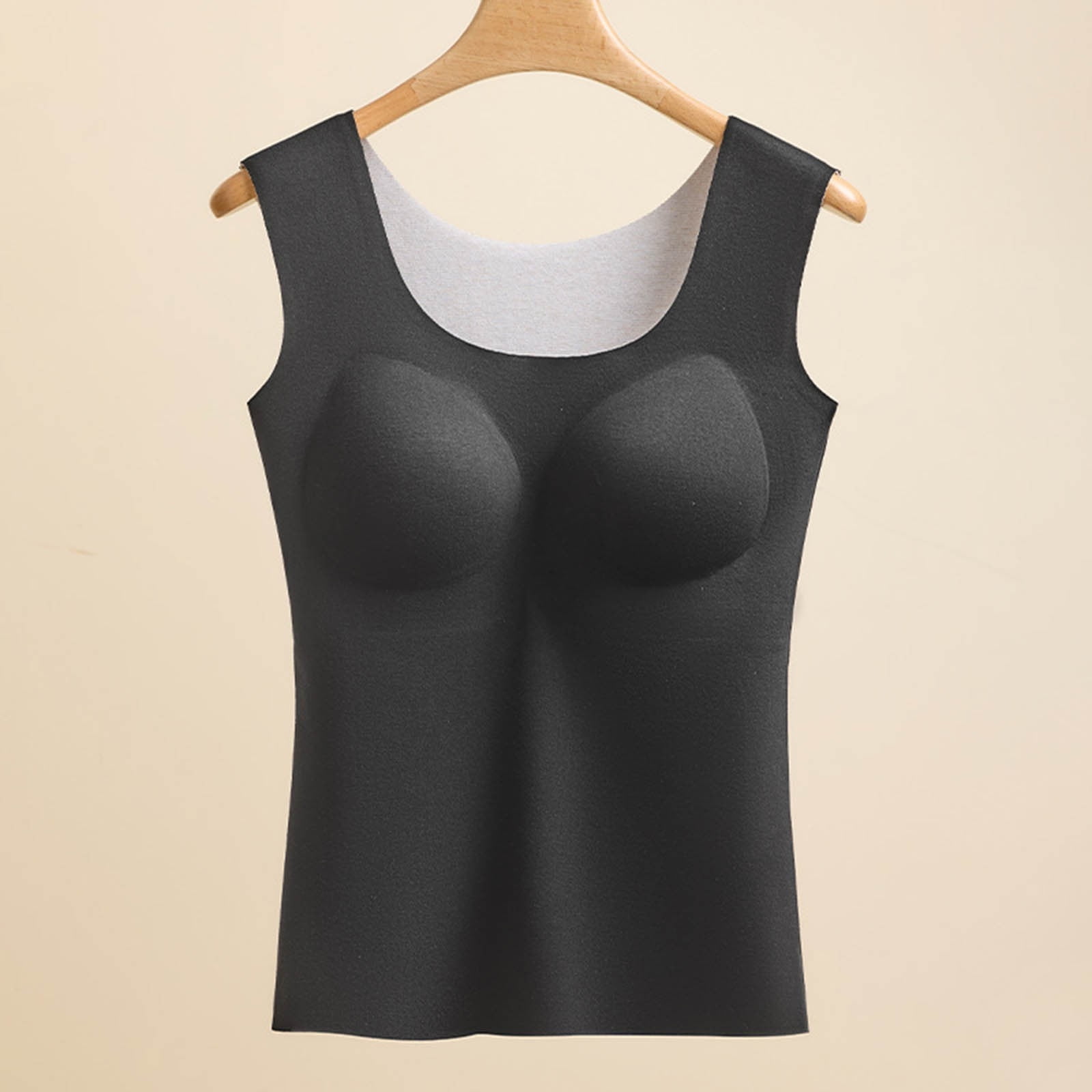 Abomasnow Womens Boat Neck Seamless Tank Tops Sleeveless Double ...