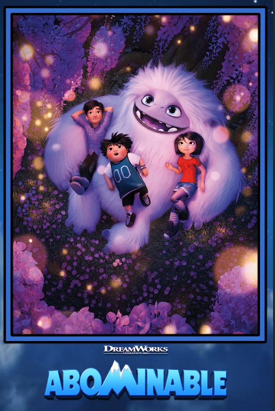 Abominable (2019) Poster - 24x36 | Animated Adventure | Family Film Art ...