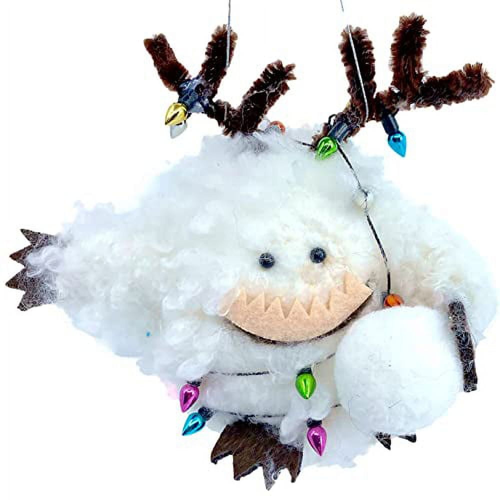Abominable Snowman Ornament for Christmas Tree - Walmart.com