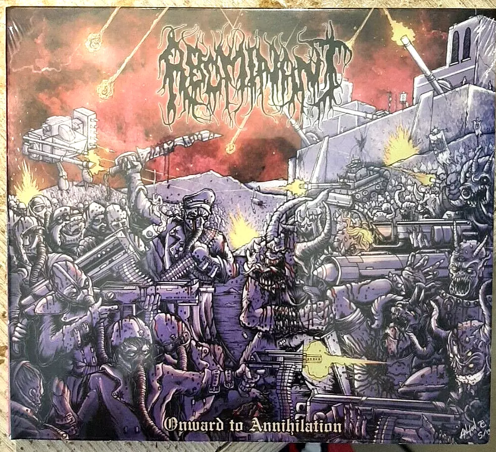 Abominant Usa Onward To Annihilation Cd Death Metal Digipak Devastation ...