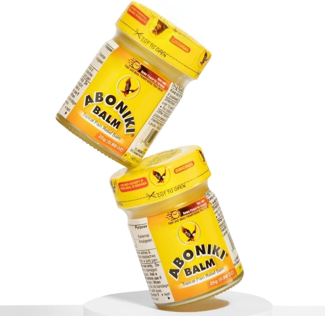 JCU Aboniki Balm, Pain Relief Balm for Sore Muscles and Joints, Anti ...
