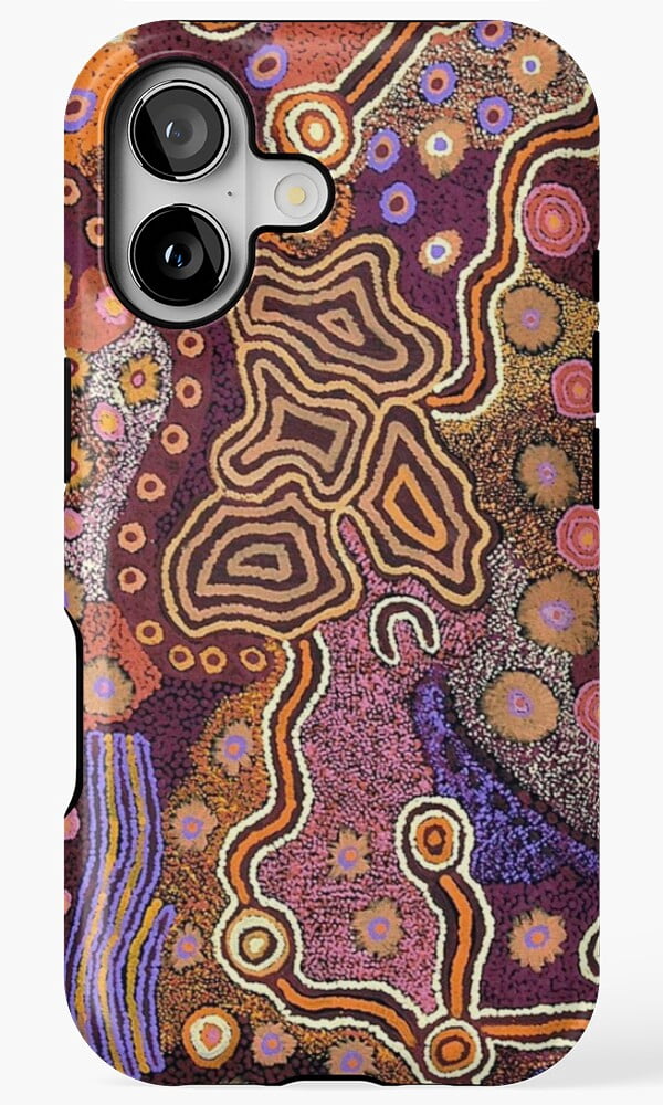 Aboriginal Dot Art Traditional Pattern Cover Phone Case for iPhone 17 ...