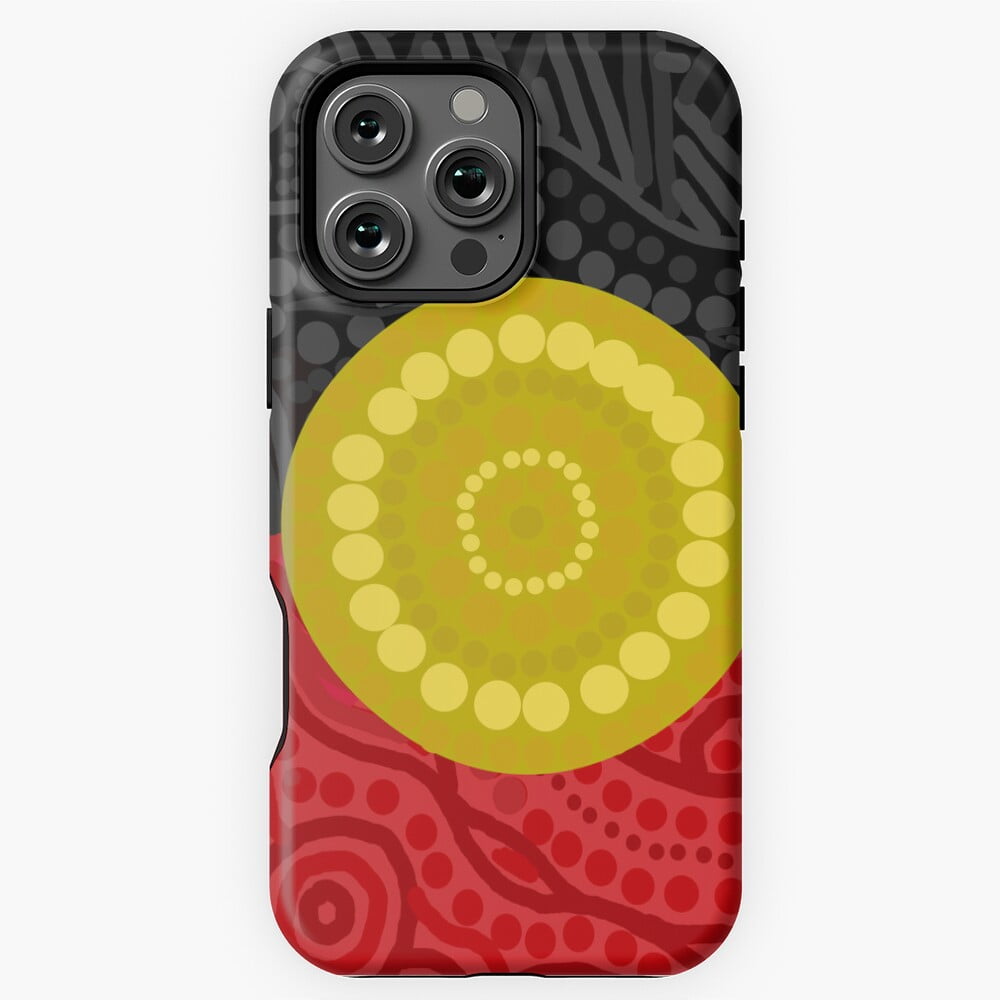 Aboriginal Flag Artwork Inspired Design Protective and Compatible ...